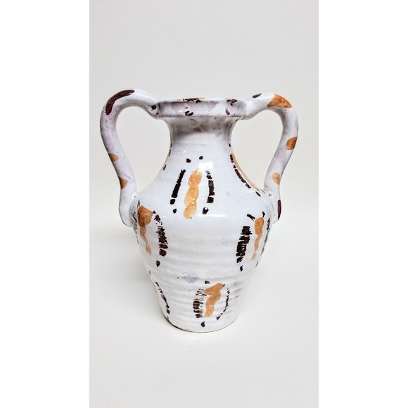 Ark & Co | Art | Vintage Studio Art Pottery Two Handle Vase Made By Ark ...